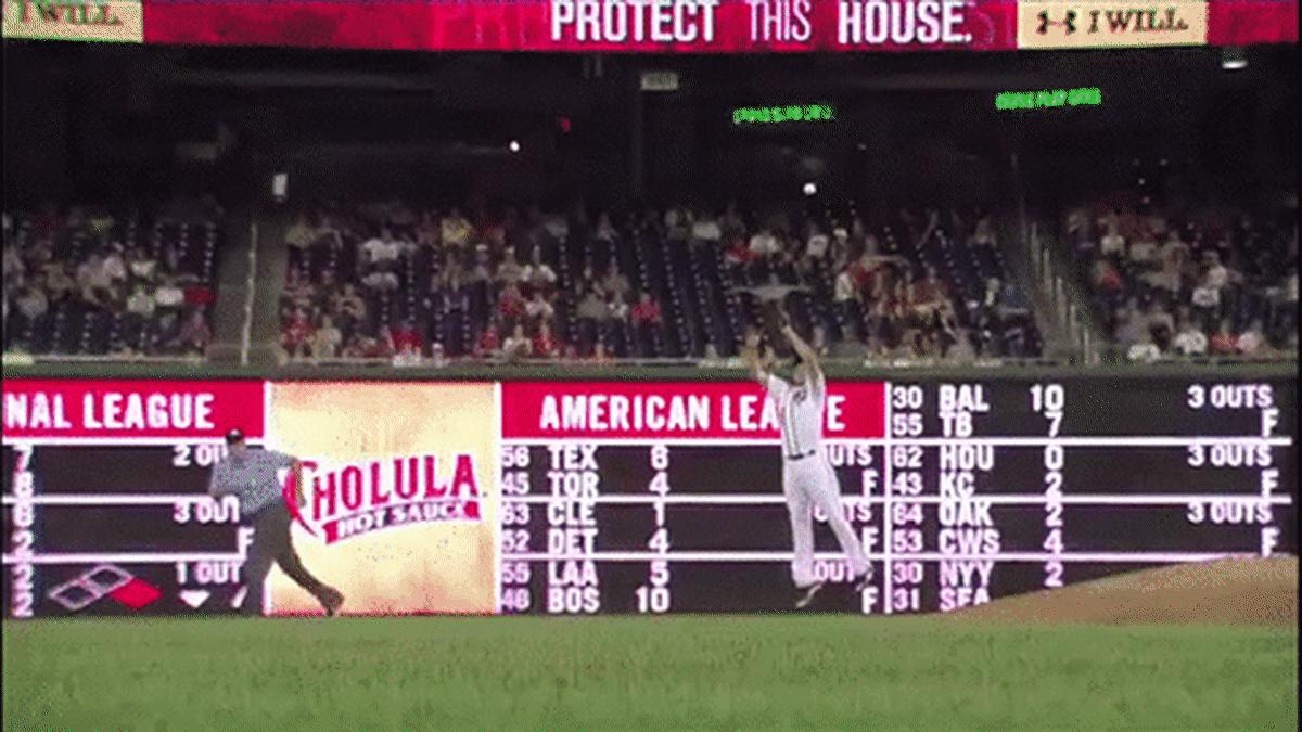 GIF: Anthony Rendon elevates to help Nationals take twin bill - Sports ...
