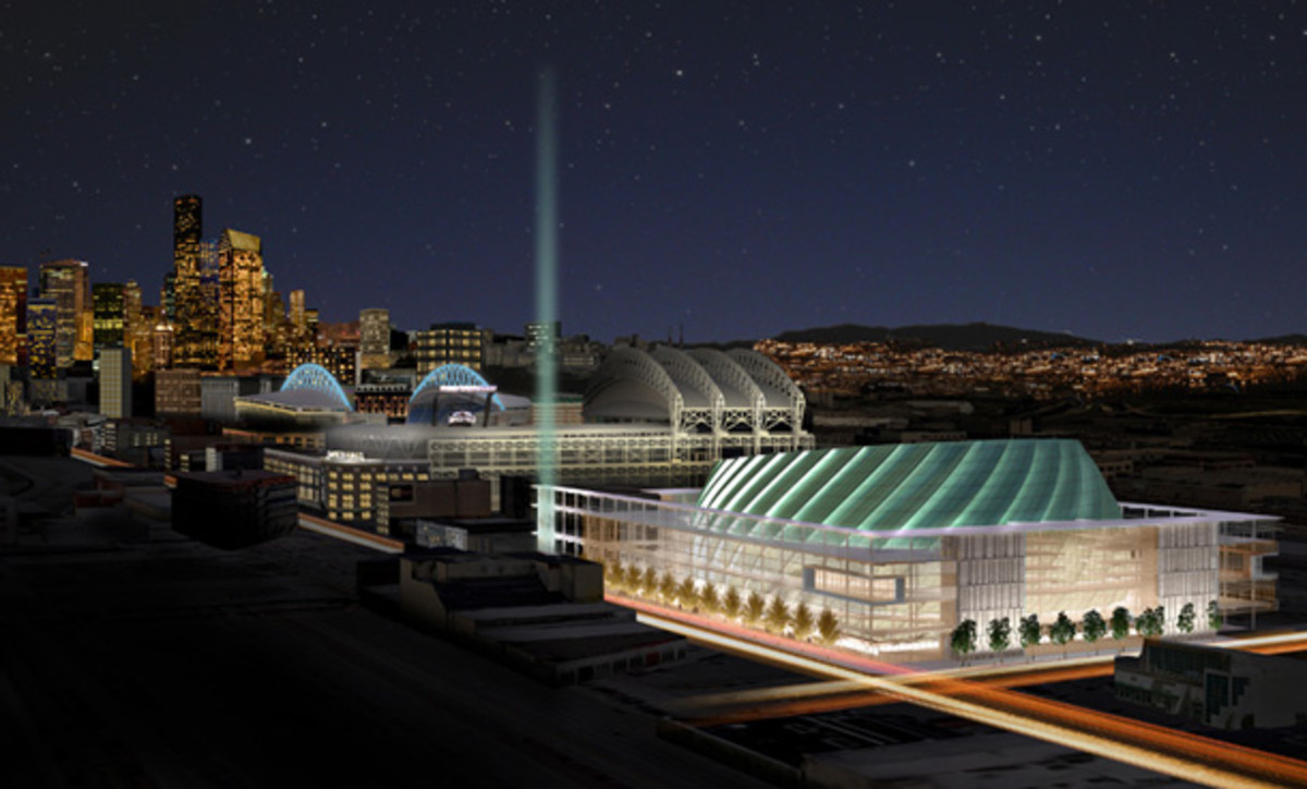 Seattle group releases artist renderings for new Sonics Arena - Sports ...