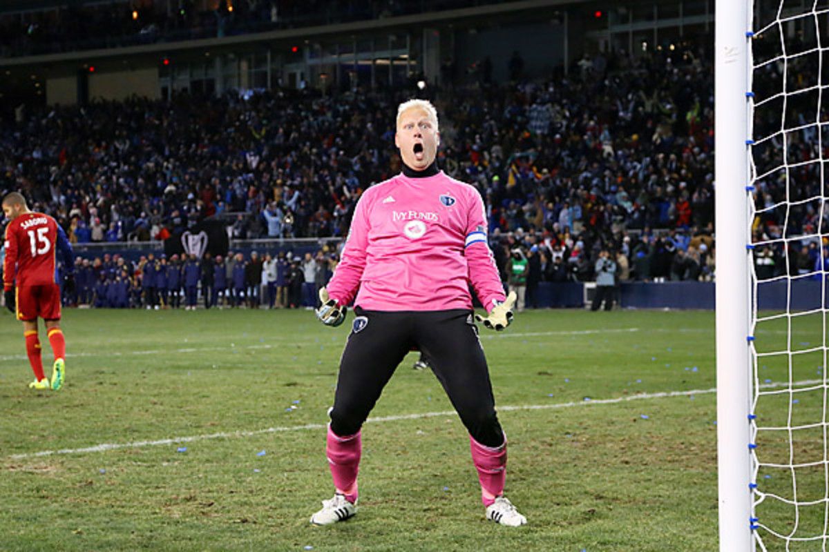 Sporting KC keeper Jimmy Nielsen ends his could-be final game as a ...
