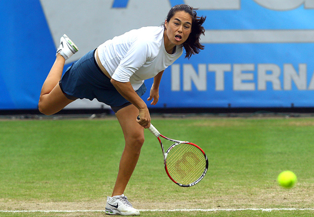 Jamie Hampton becomes first American into Eastbourne semifinals since ...