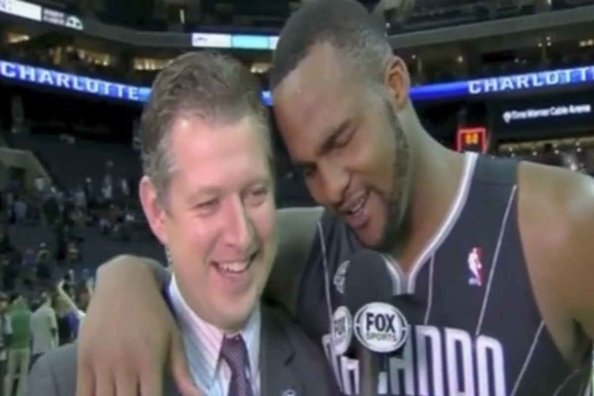 Video: Magic's Glen Davis 'wants to get close and personal' during post ...