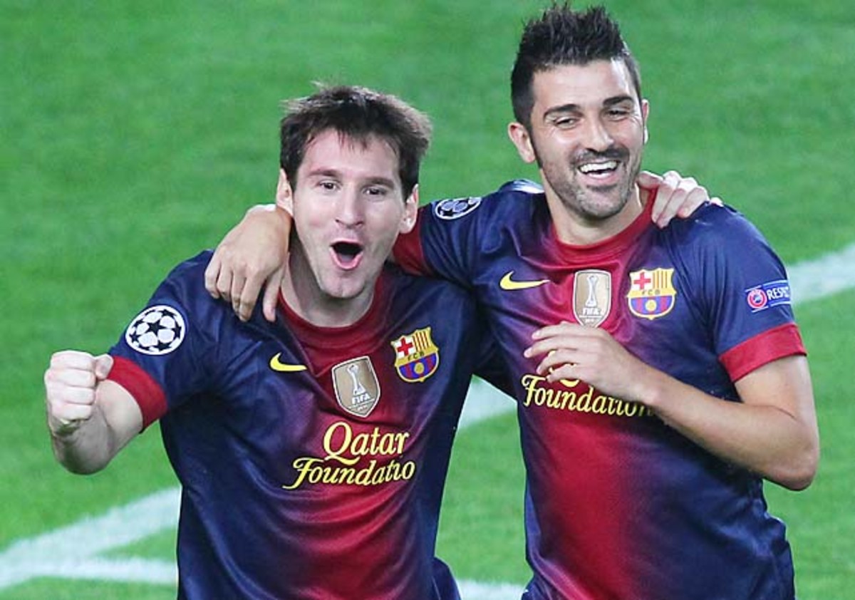 David Villa And Lionel Messi 2022