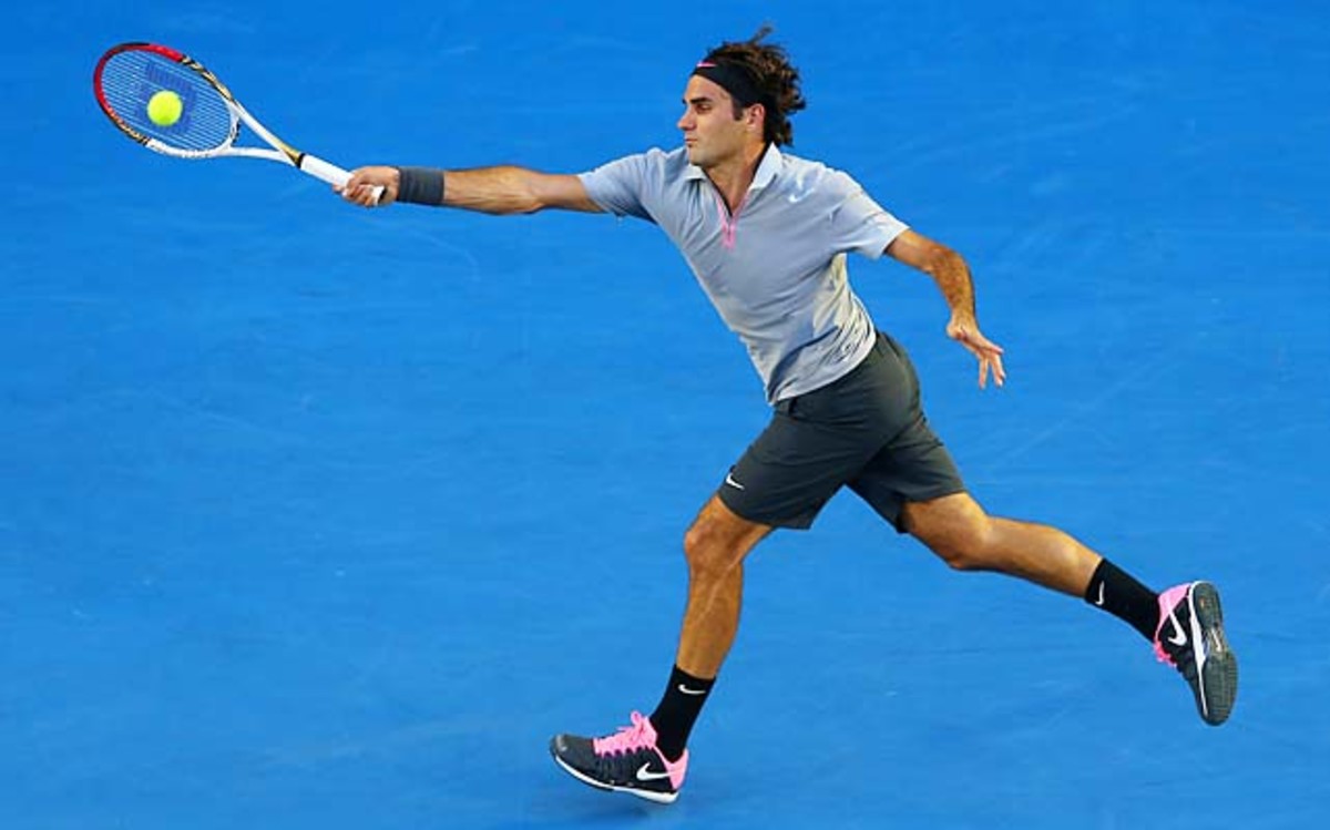 Federer sweeps Davydenko in bright pink - Sports Illustrated