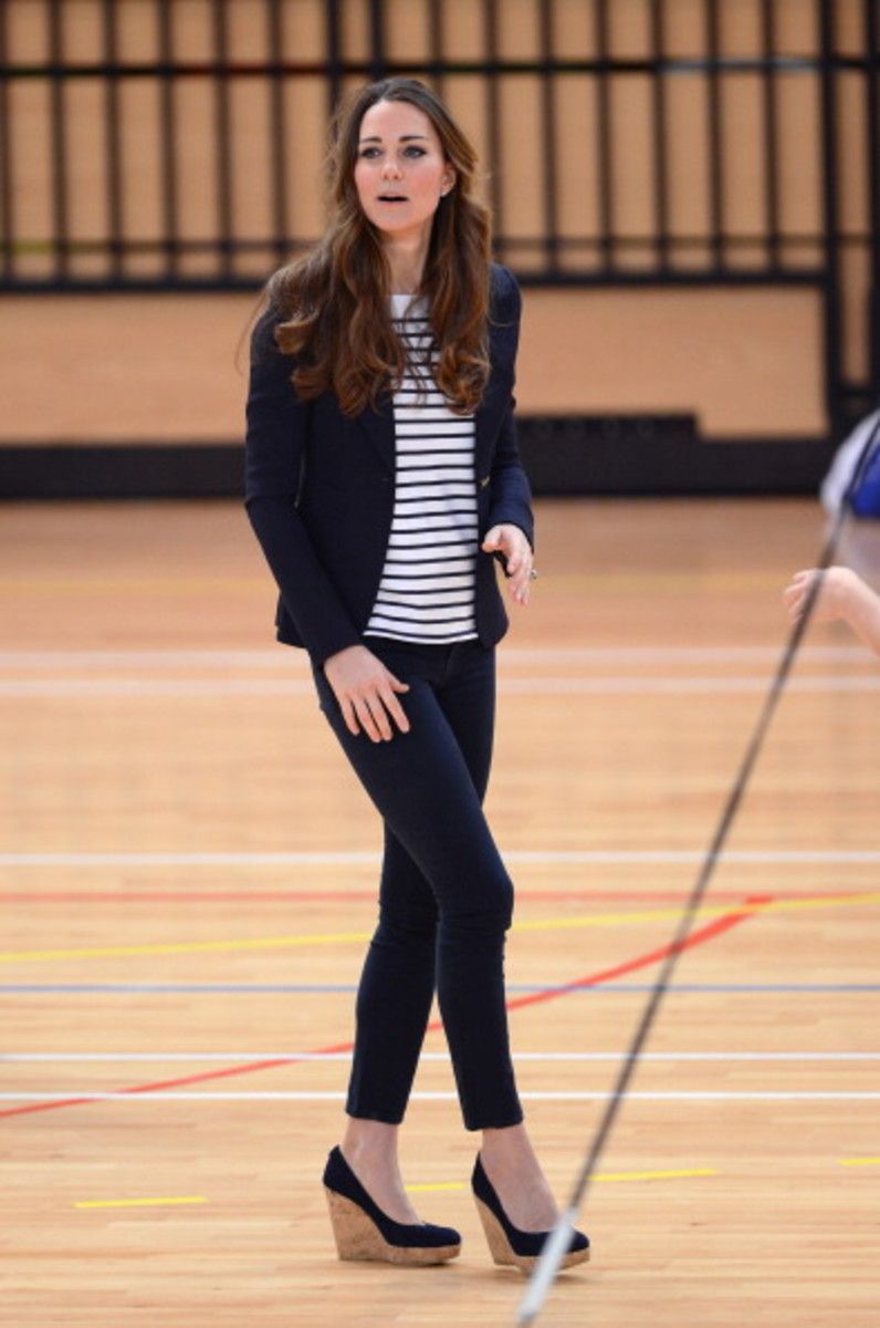 Kate Middleton Played a Very Casual Game of Volleyball in Five-Inch ...