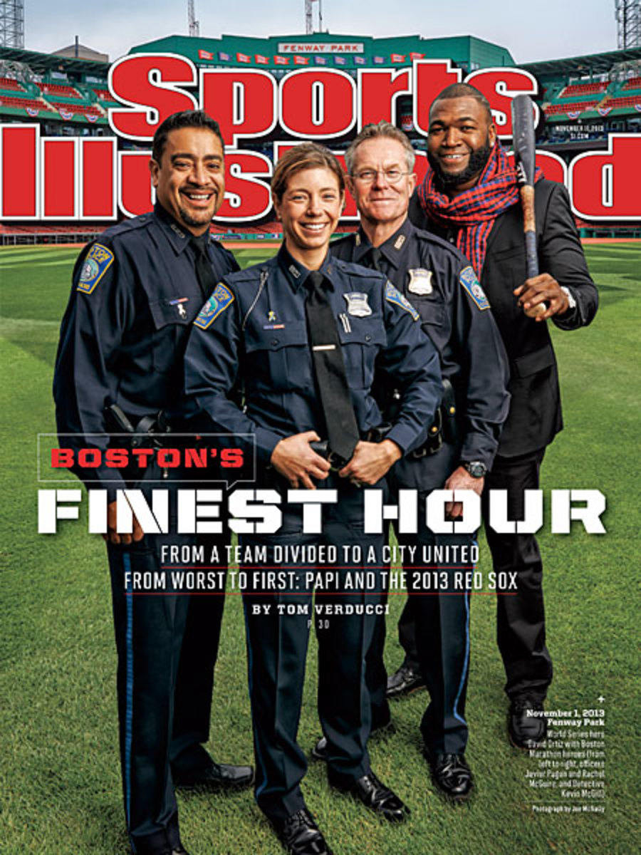 David Ortiz joins Boston heroes on cover of Nov. 11 issue of Sports ...