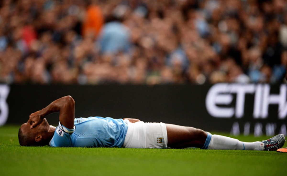 Manchester City's Kompany out for a month with groin injury - Sports ...