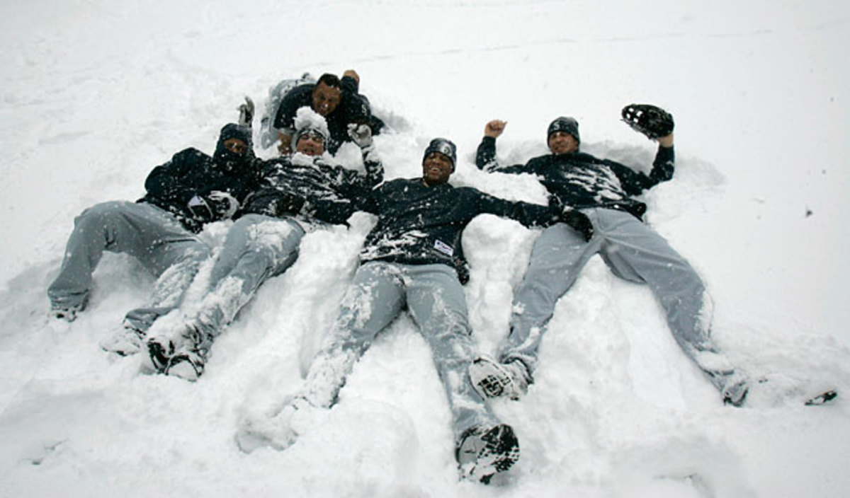Baseball in the Snow - Sports Illustrated
