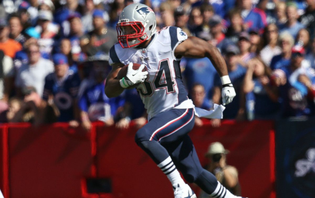 RB Shane Vereen will be active for Patriots' Monday night game - Sports ...