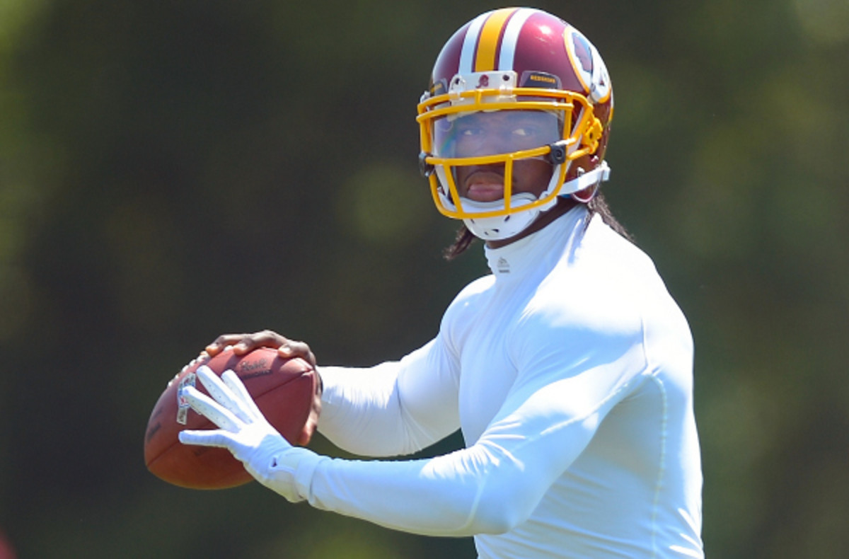 RGIII comments on knee, Tim Tebow and upcoming wedding during Redskins ...