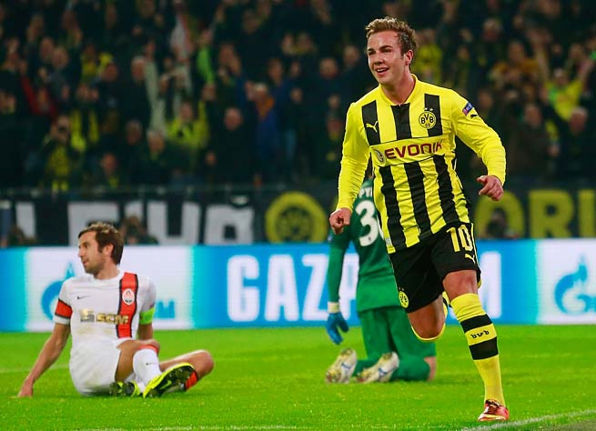 Mario Gotze Champions League Final