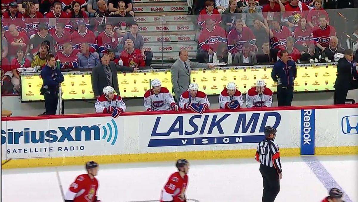 This Is What The Canadiens' Entire Bench Looked Like After Sunday's ...