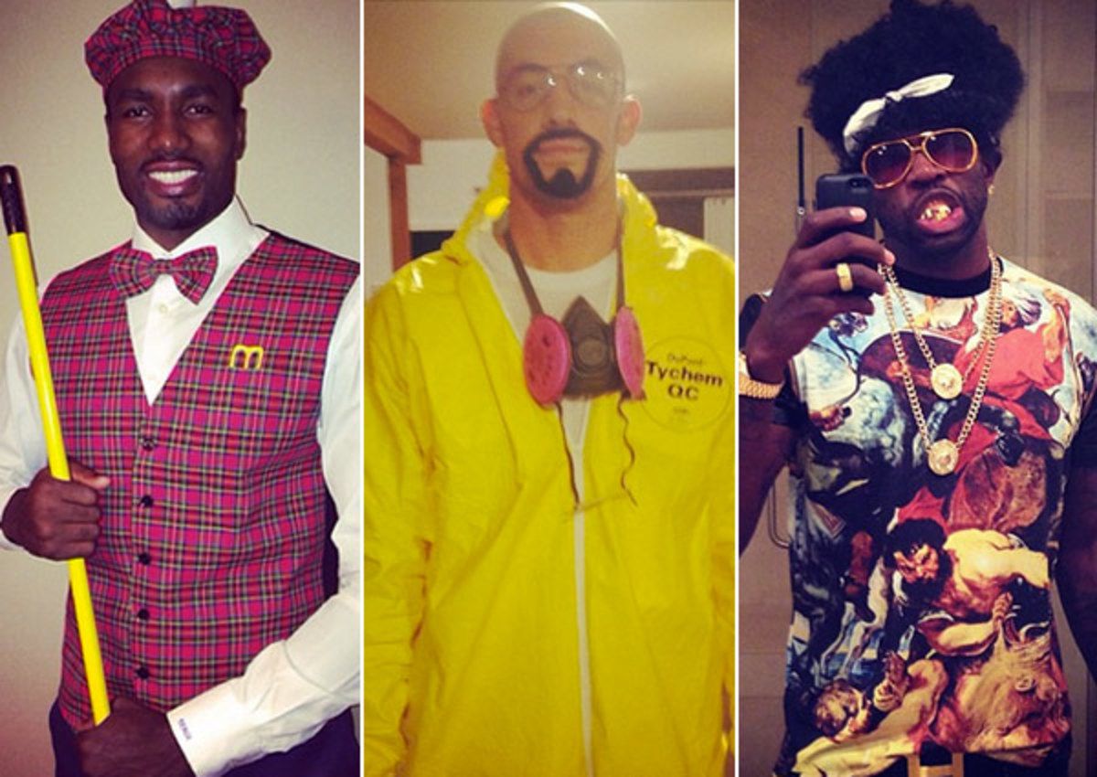 Photos: Nick Collison as Walter White and more NBA players in Halloween ...