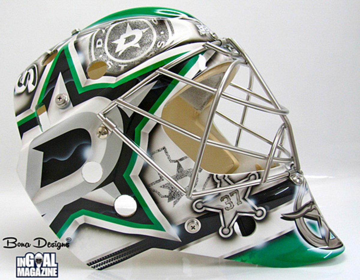 First look: New goalie masks for Kari Lehtonen, Jonathan Bernier ...
