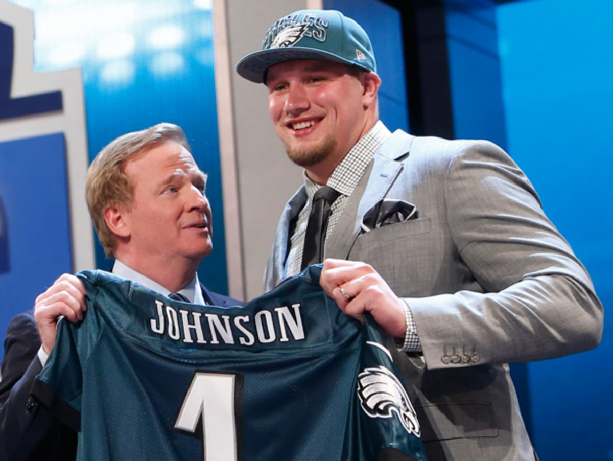 Lane Johnson Selected No. 4 by Philadelphia Eagles - Sports Illustrated