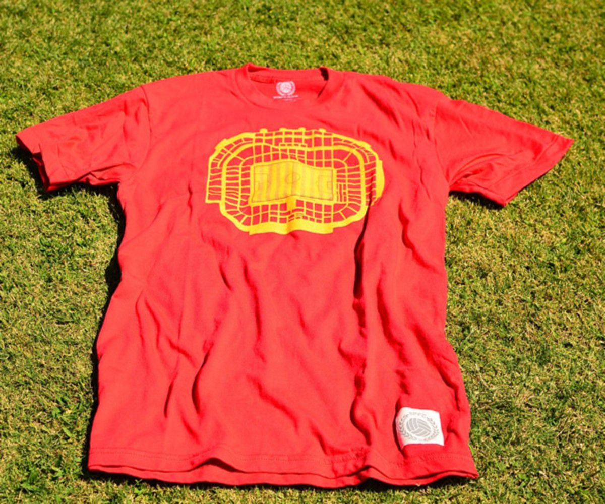 New T-Shirts Put Iconic European Soccer Stadiums Right On Your ...