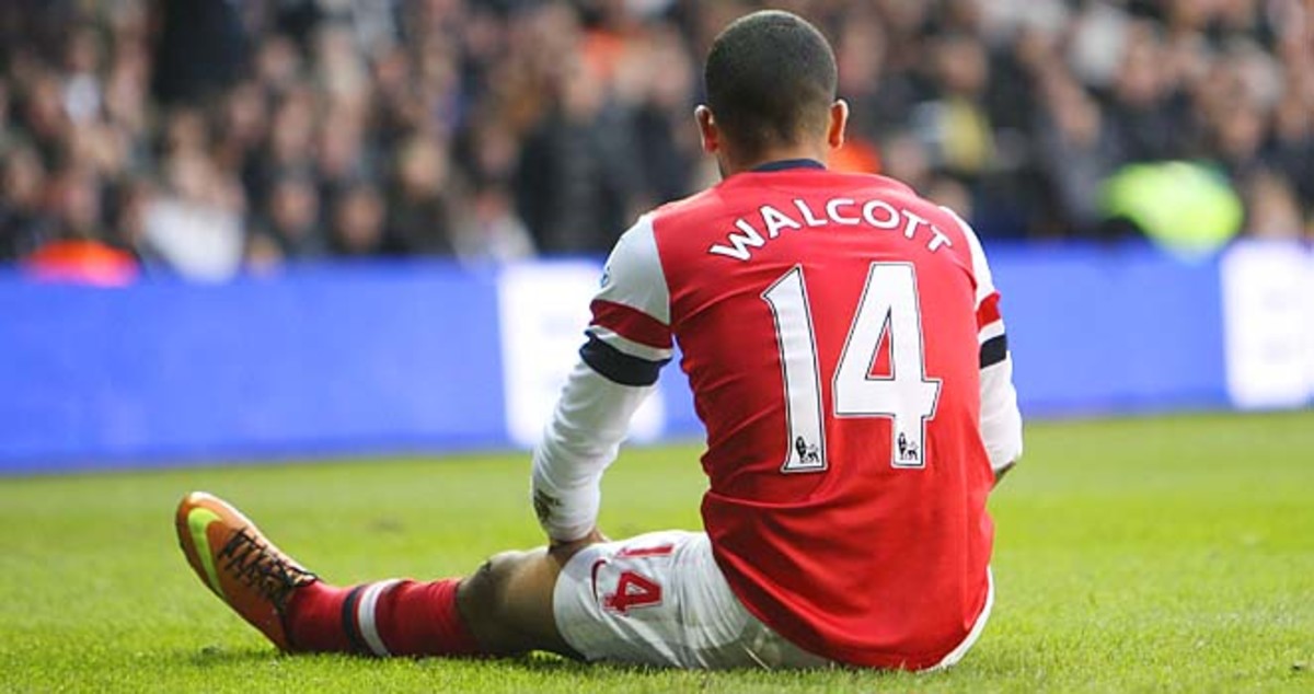 Arsenal's Theo Walcott to miss England games with hip injury - Sports ...