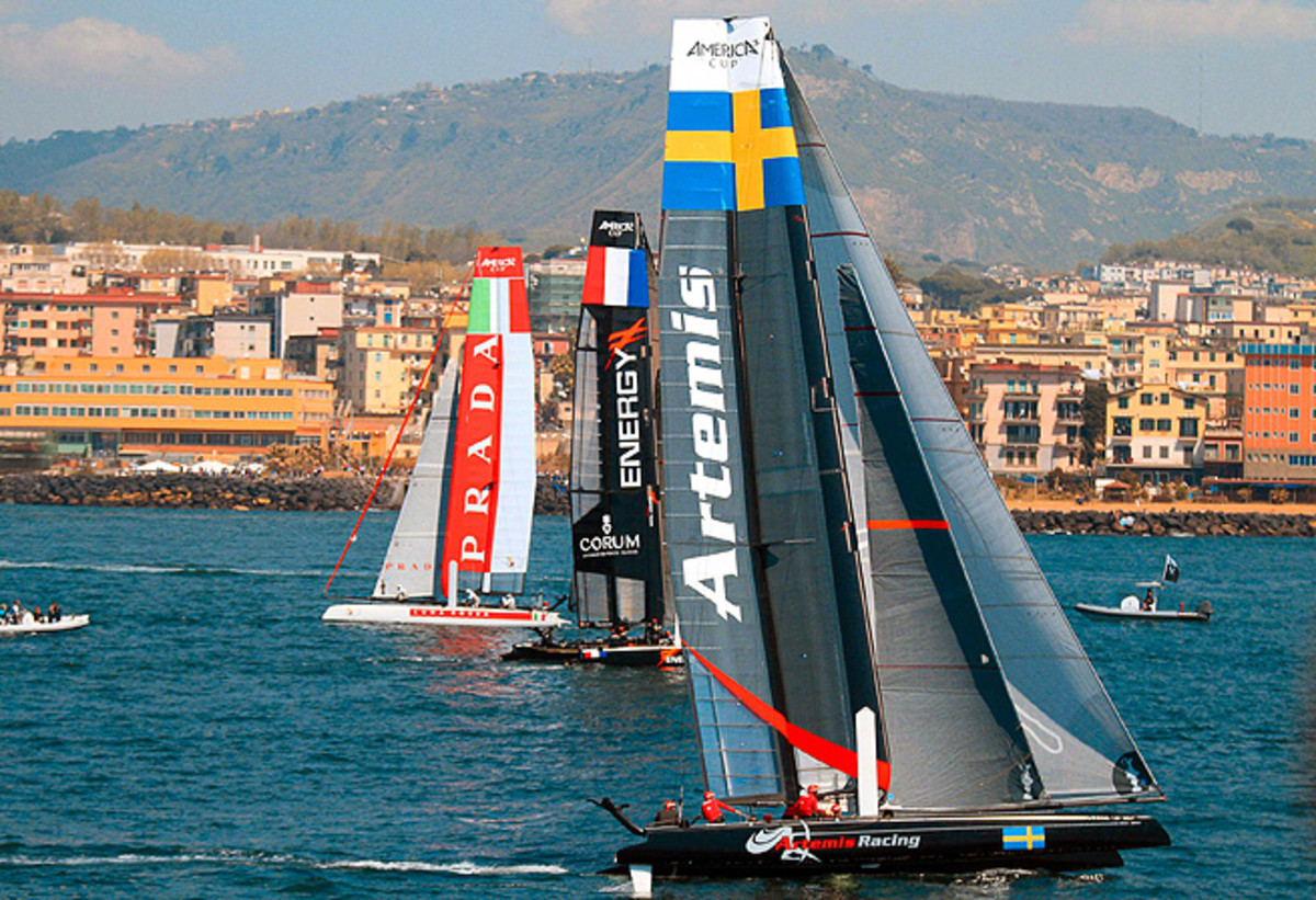 One sailor dies as America's Cup sailboat capsizes while practicing ...