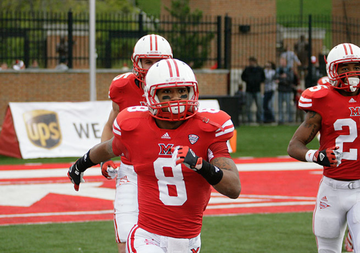 Nick Harwell, Miami of Ohio receiver, transfers to Kansas - Sports ...