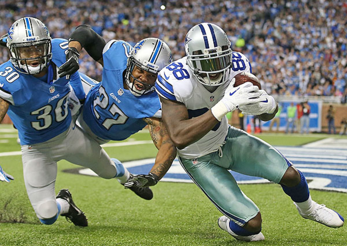 Dez Bryant makes incredible one-handed touchdown catch vs. Detroit ...
