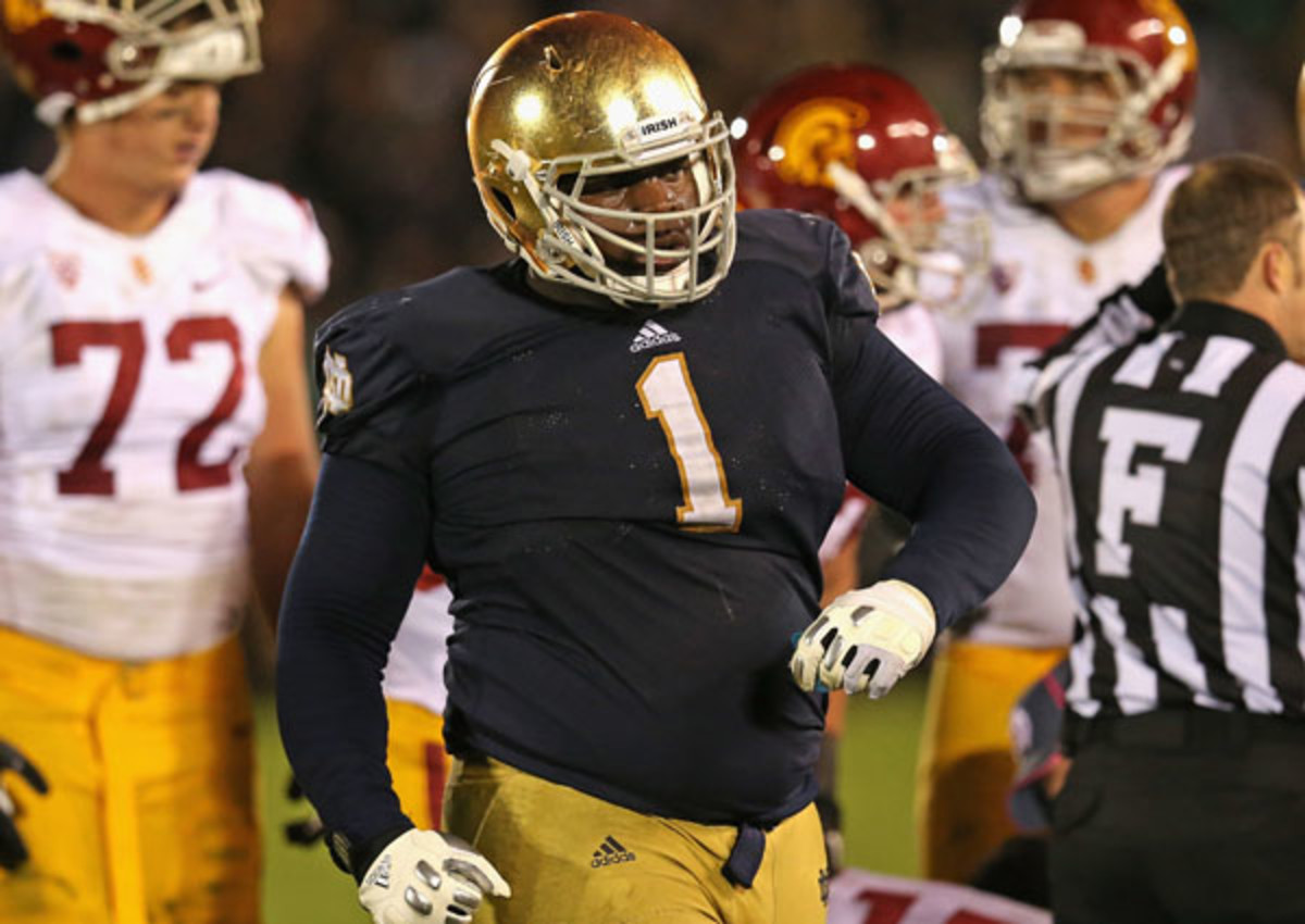 Notre Dame DL Louis Nix III out vs. Navy (knee) - Sports Illustrated