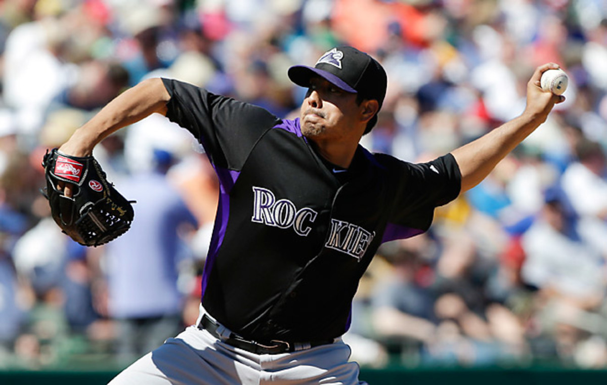 Jorge De La Rosa misses start with elbow tightness - Sports Illustrated