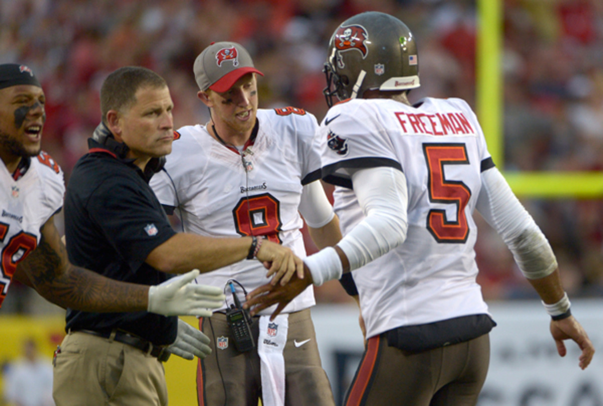 Buccaneers bench QB Josh Freeman in favor of rookie Mike Glennon ...