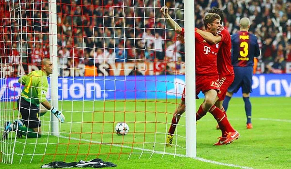 Bayern Munich beats Barcelona in Champions League first leg - Sports ...