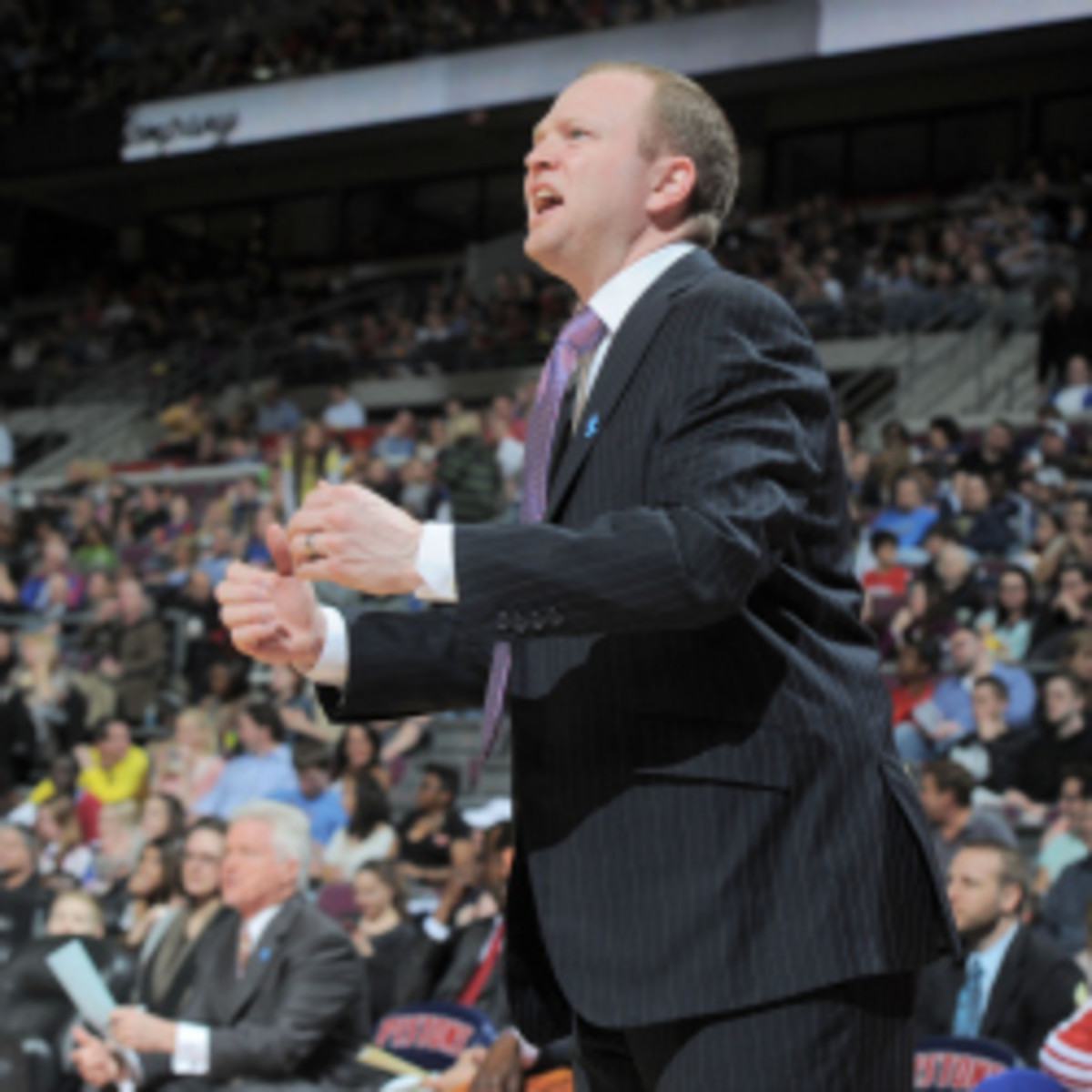 Pistons fire coach Lawrence Frank - Sports Illustrated