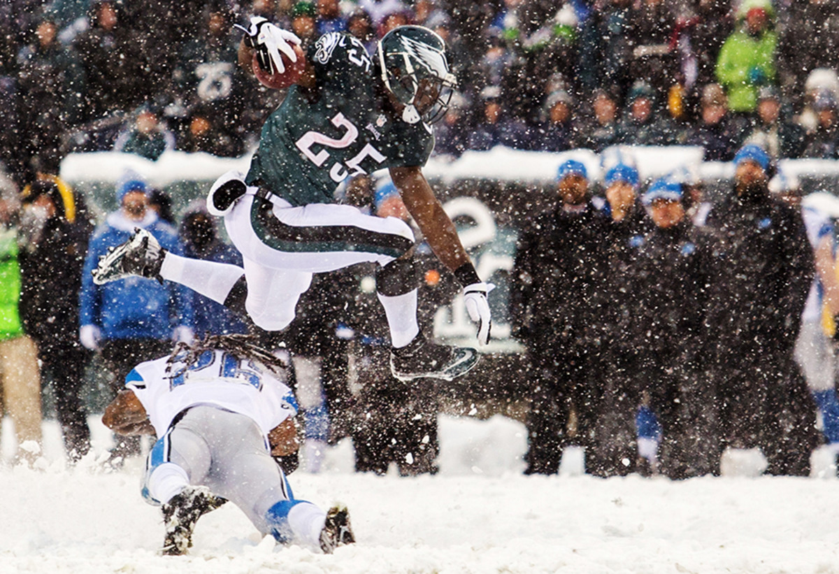 Eagles Football Snow