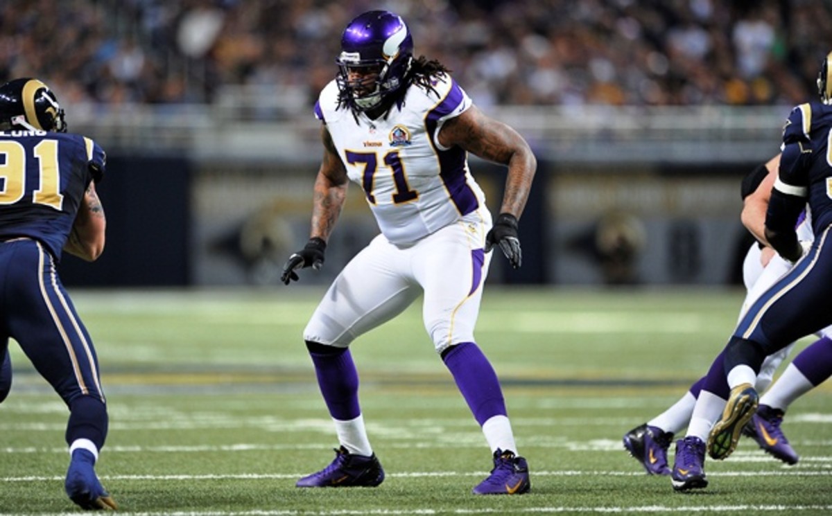 Phil Loadholt re-signs with Minnesota Vikings - Sports Illustrated