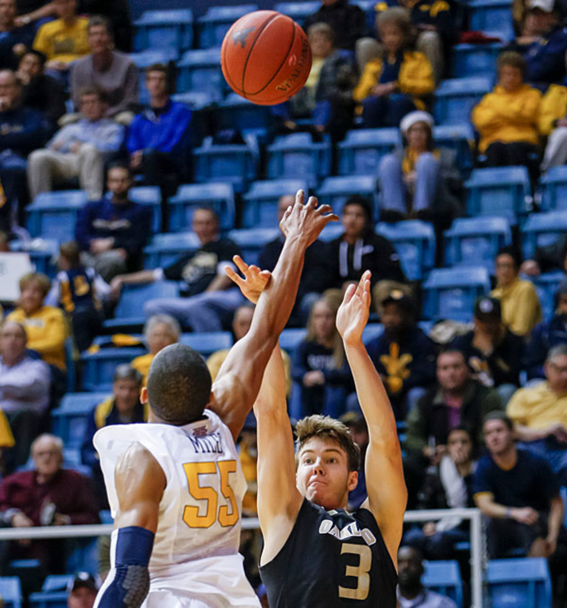 Oakland's Travis Bader will keep shooting, and NCAA records may fall ...