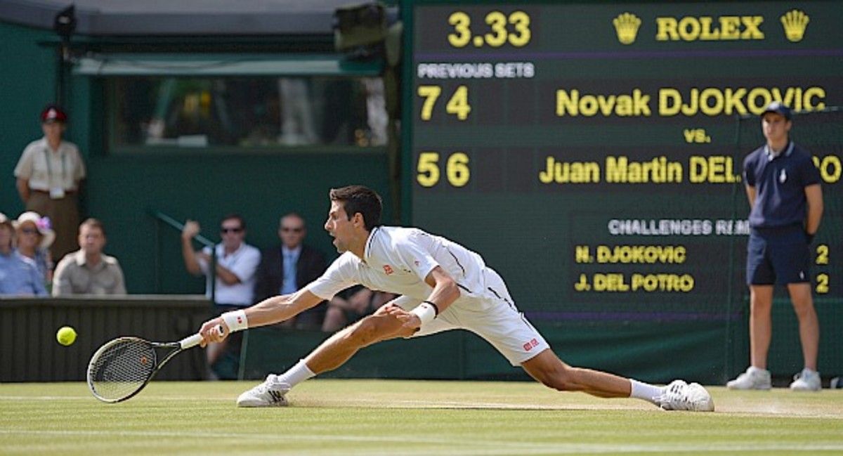 Novak Djokovic edges Juan Martin del Potro in historic Wimbledon ...