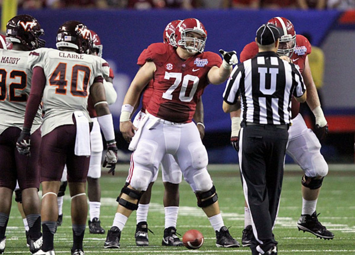 Lars Anderson: Alabama offensive line's maturation key to matchup with ...