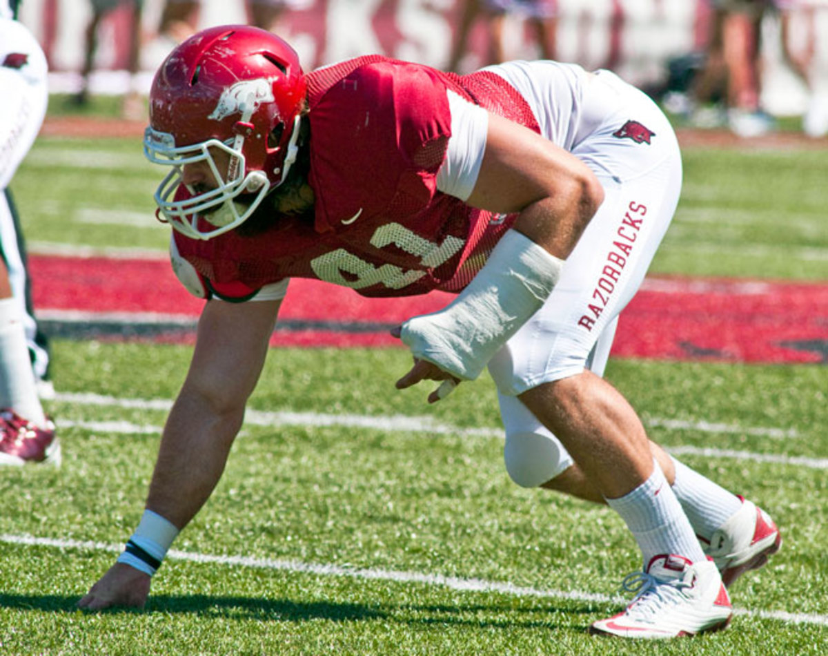 Arkansas DE Austin Flynn arrested for DWI - Sports Illustrated