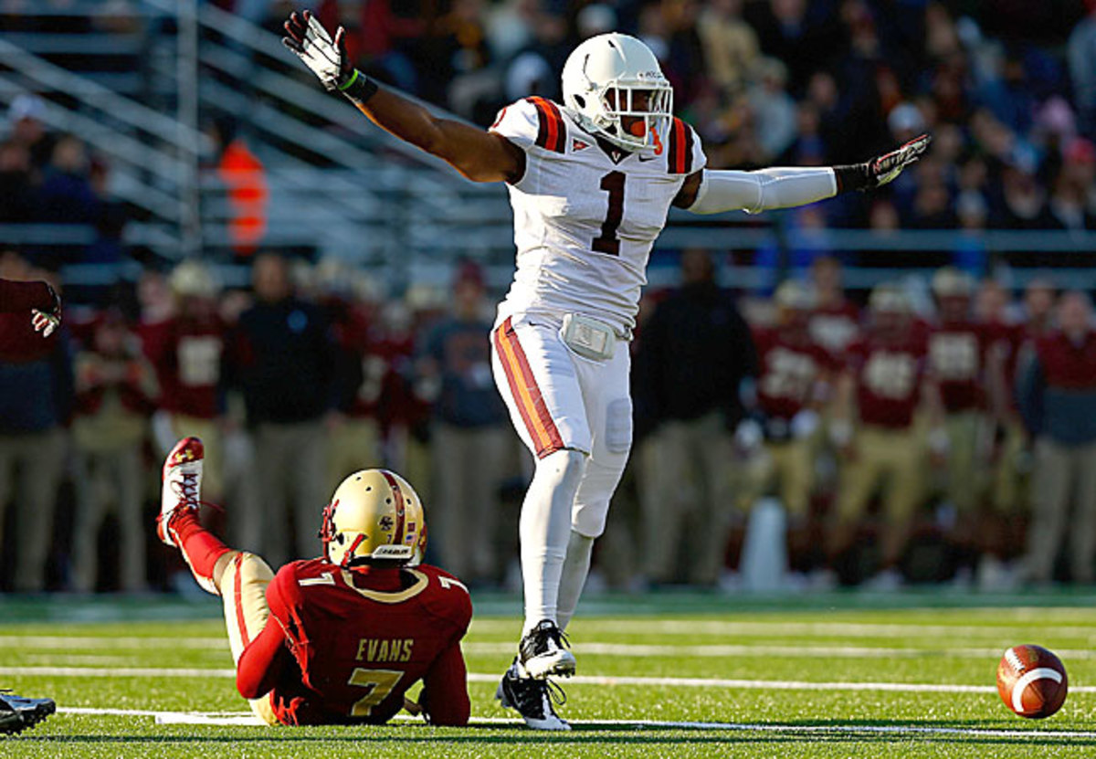 Virginia Tech CB Exum tears knee ligament - Sports Illustrated