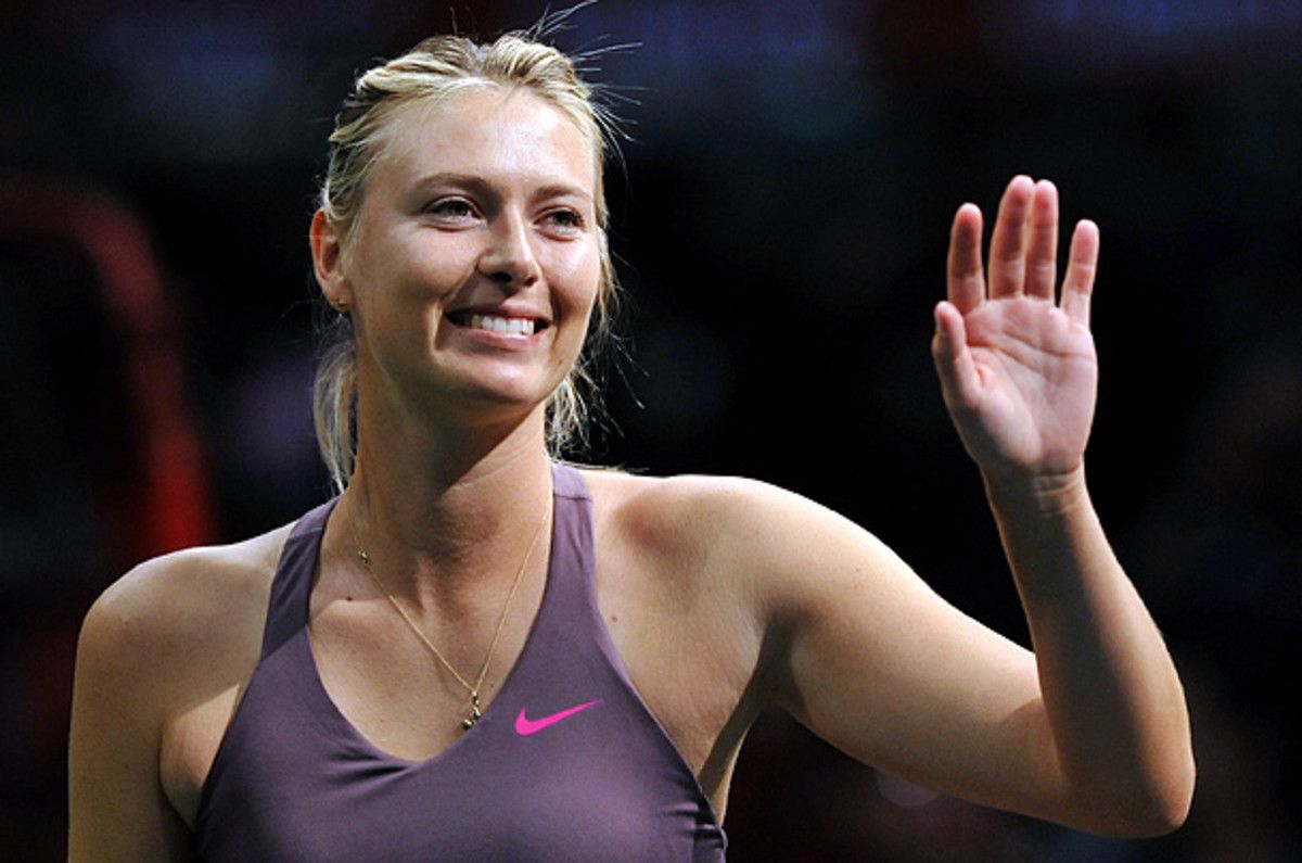 Maria Sharapova back on court in exhibition against Ana Ivanovic ...