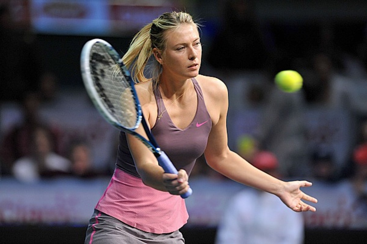 Maria Sharapova back on court in exhibition against Ana Ivanovic ...