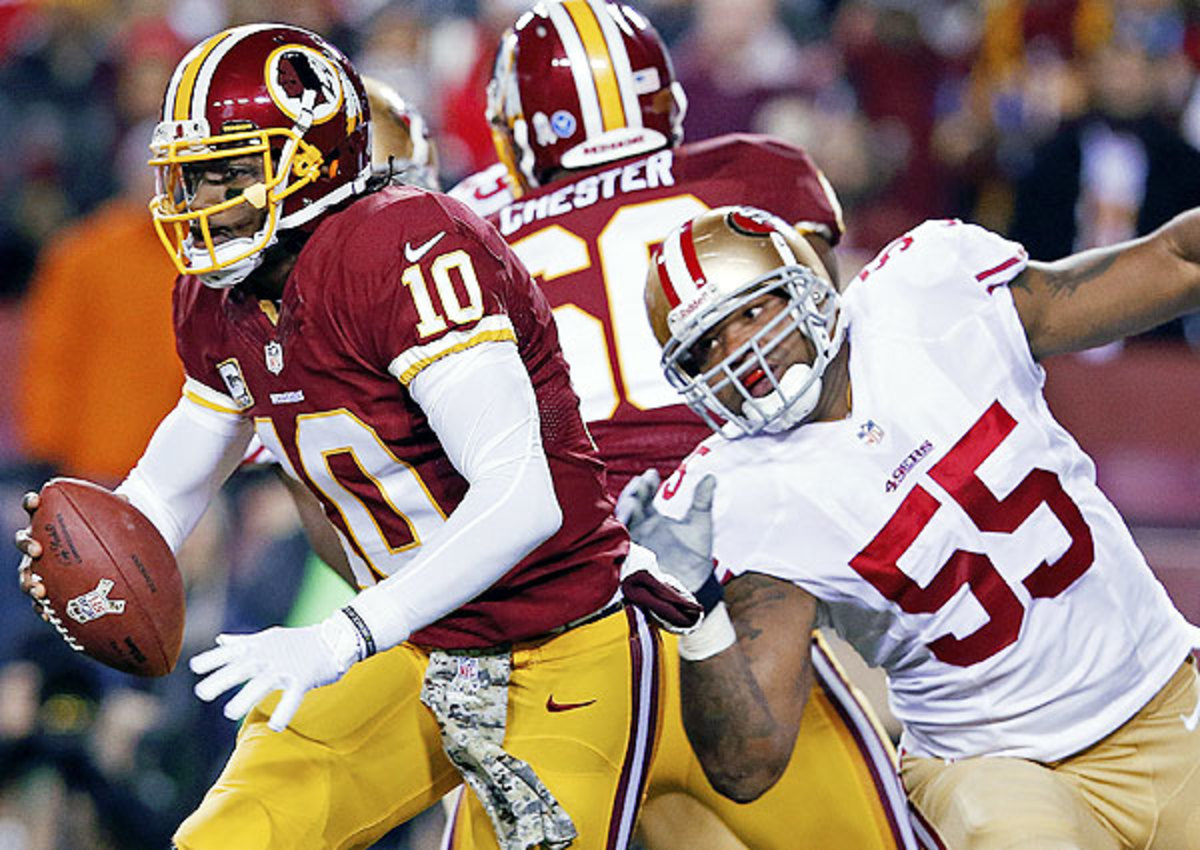 Ahmad Brooks on Robert Griffin III: 'I don't feel he should be playing ...