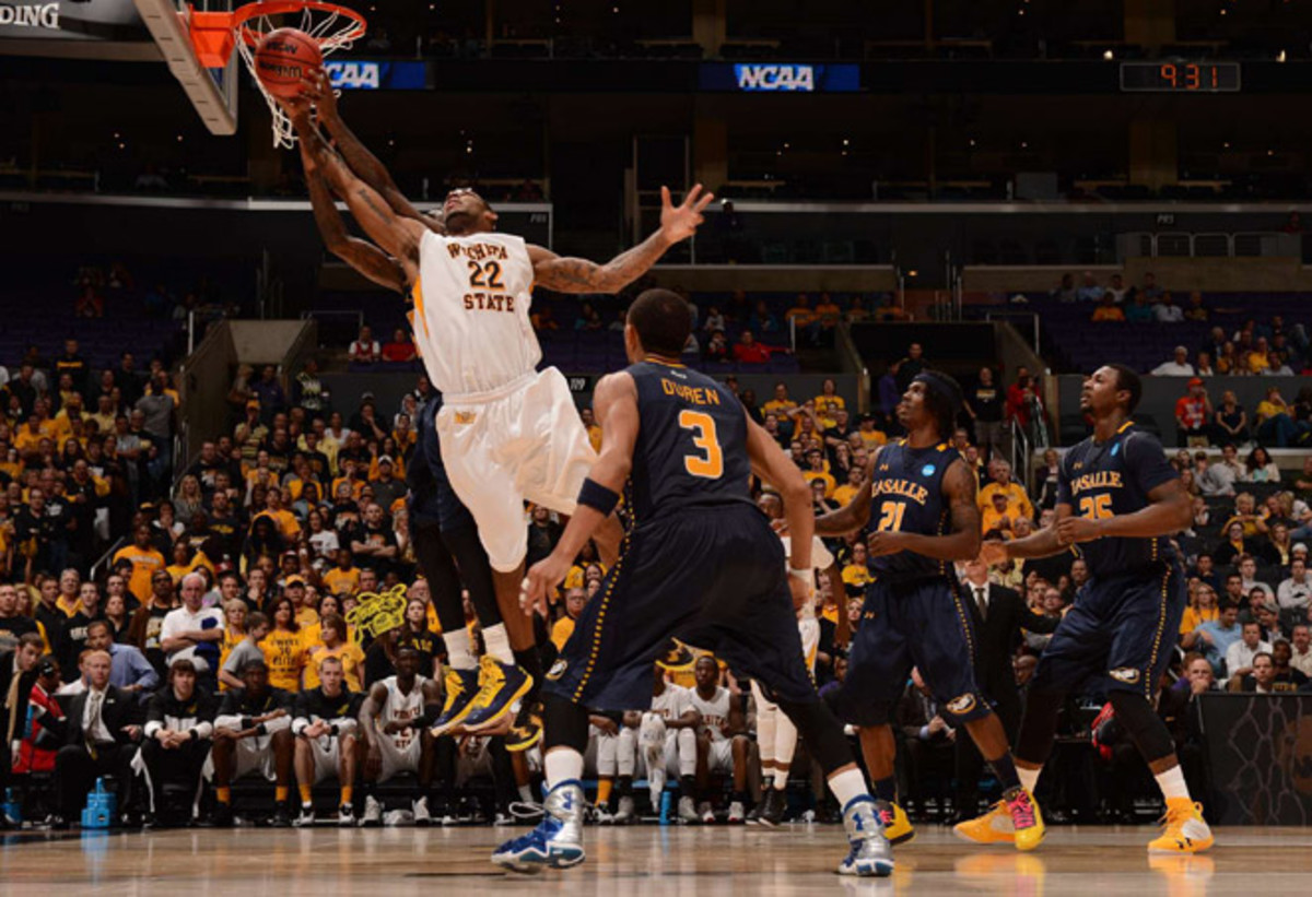 Kelli Anderson: Carl Hall leads Wichita St. past La Salle, into Elite ...