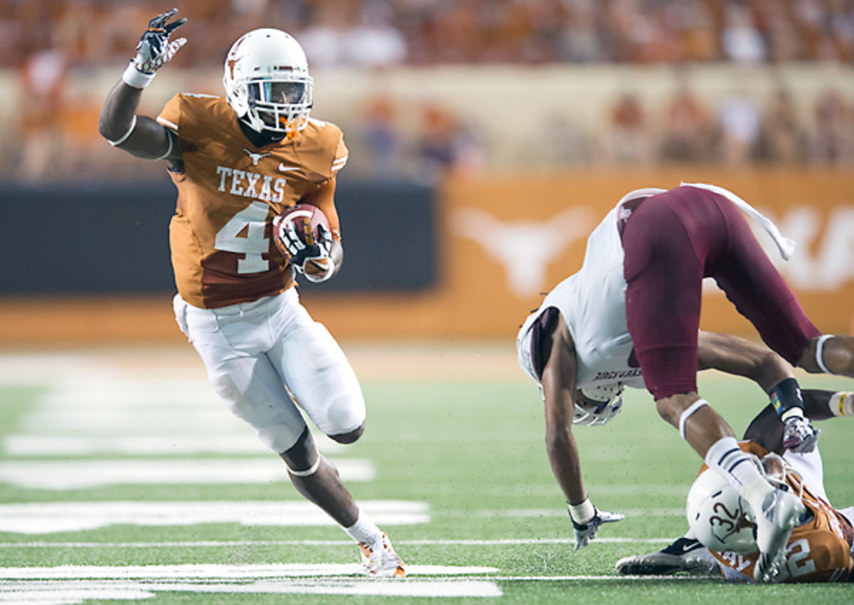 Texas WR/RB Daje Johnson to miss game vs. Ole Miss (ankle); QB David ...