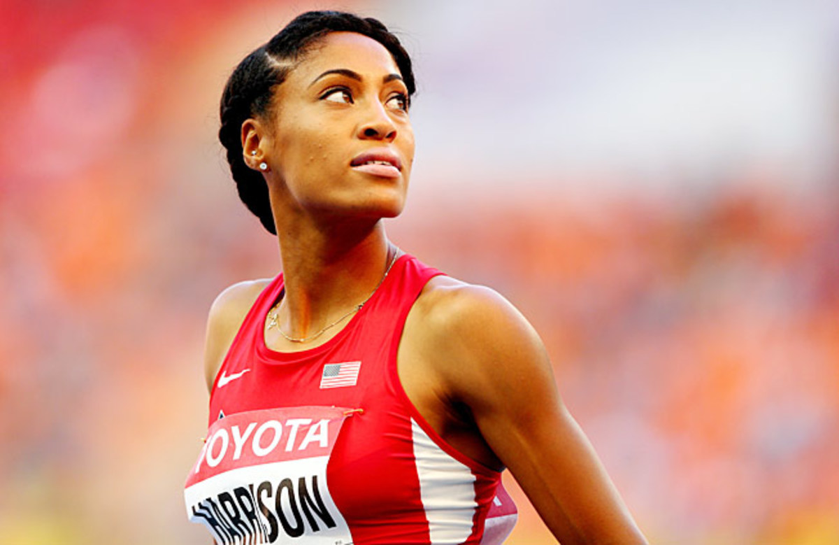 World championships notes: Queen Harrison advances, Mo Farah doubles up ...