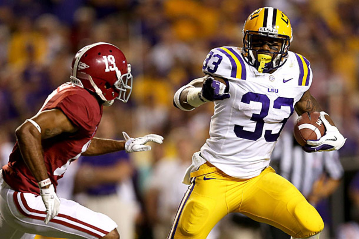 LSU running back Jeremy Hill charged with simple battery - Sports ...