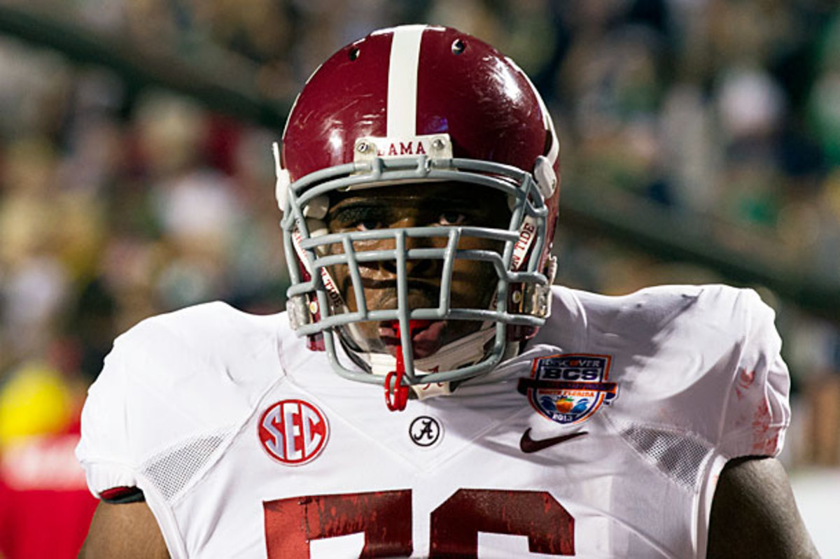 D.J. Fluker has an interesting take on last year's Alabama-LSU game ...