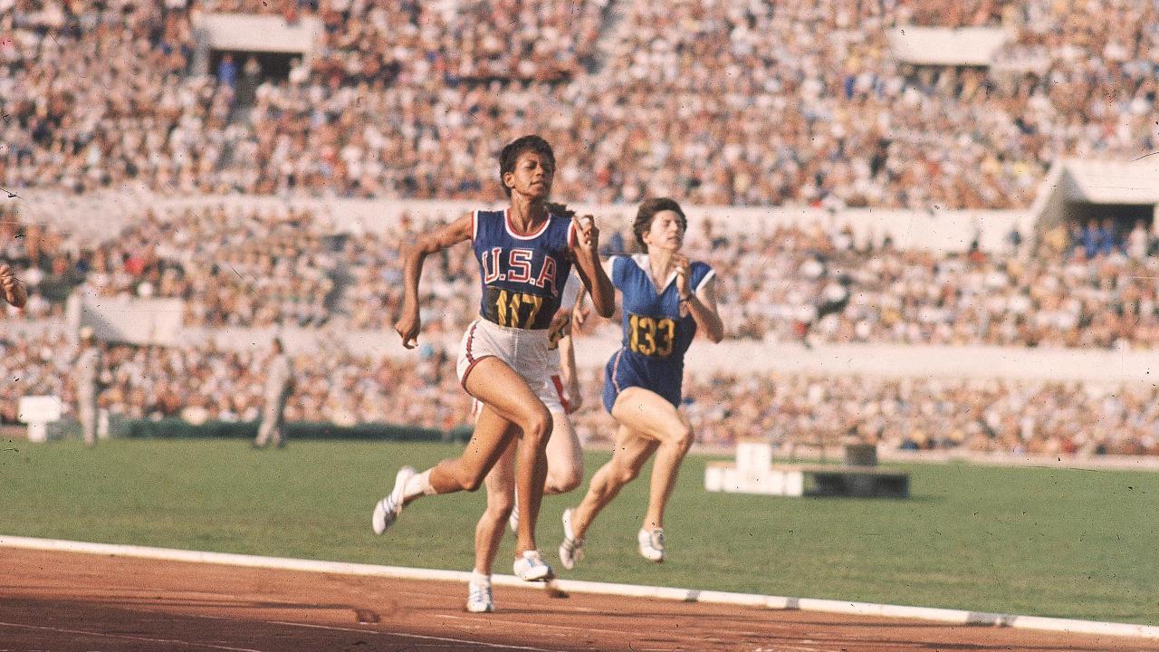 Wilma Rudolph Running