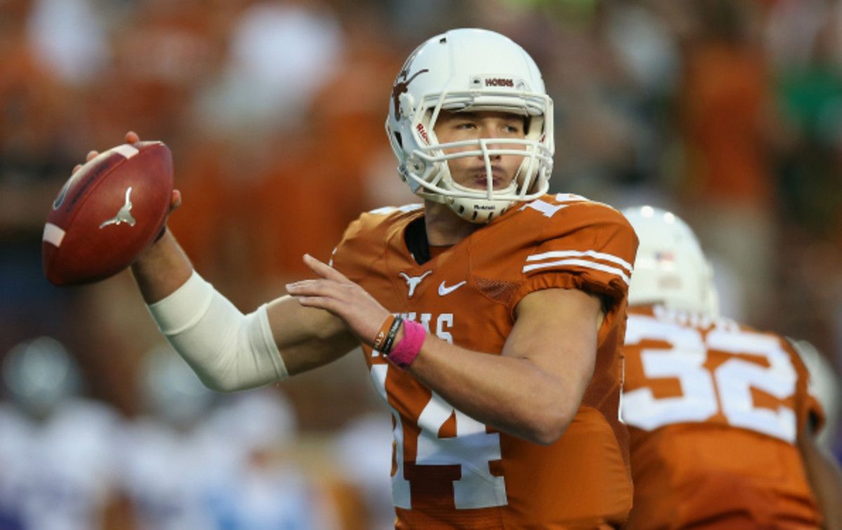 Texas QB David Ash will miss the remainder of the year with concussion ...