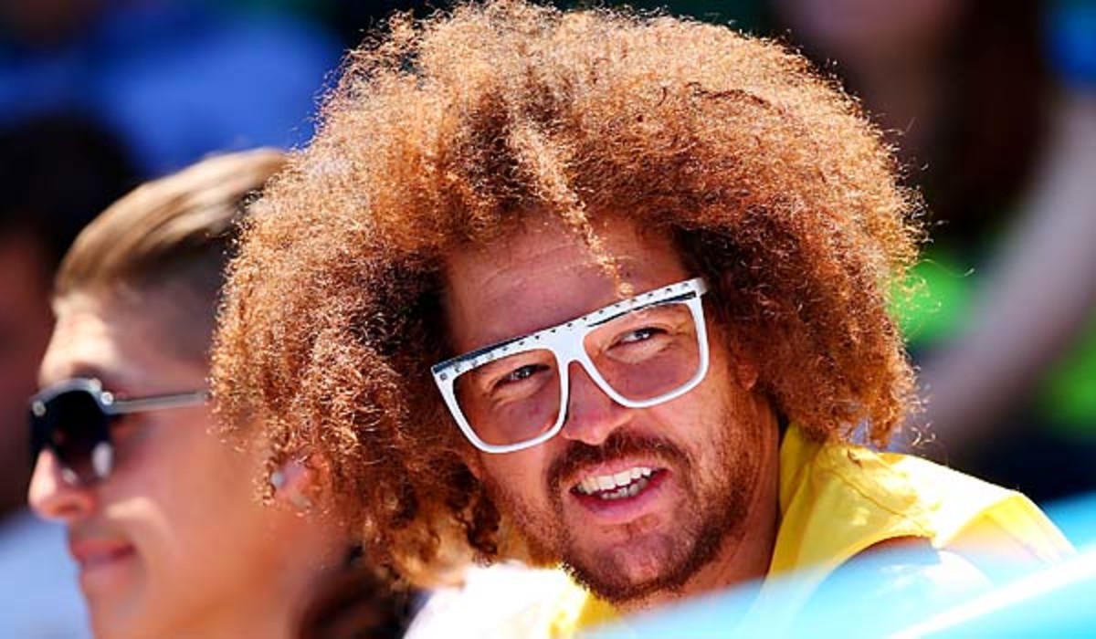LMFAO's Redfoo asked about Azarenka: 'I don't like to kiss and tell ...
