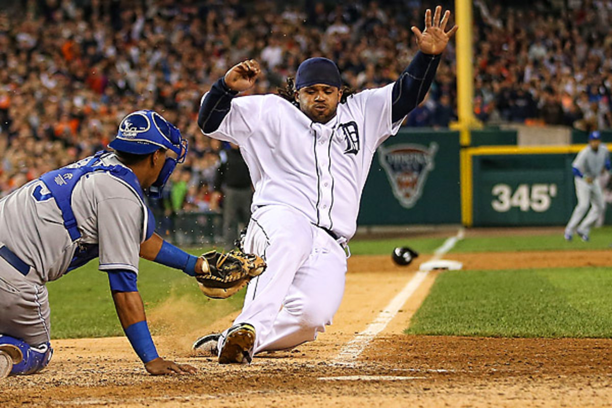 Watch: Prince Fielder thrown out at home for final out of Royals' 1-0 ...