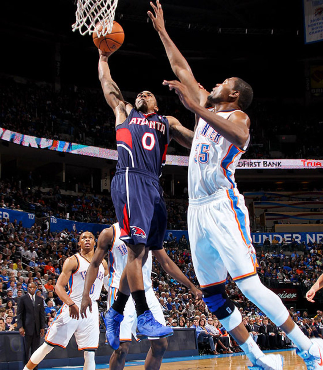 Kevin Durant Dunking On Someone