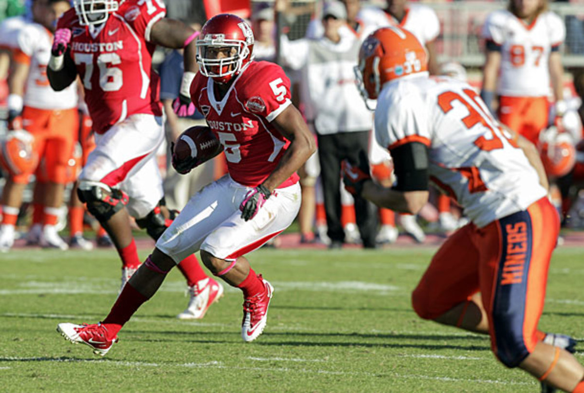 Report: Former Houston RB Charles Sims transferring to West Virginia ...