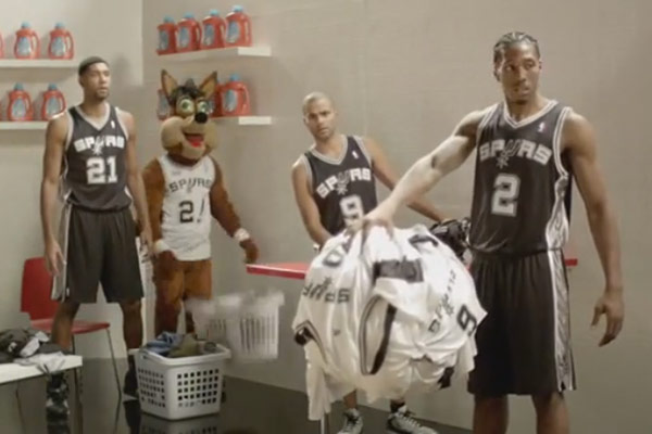 Video: Tim Duncan, Spurs stars show off comedic chops in H-E-B ...